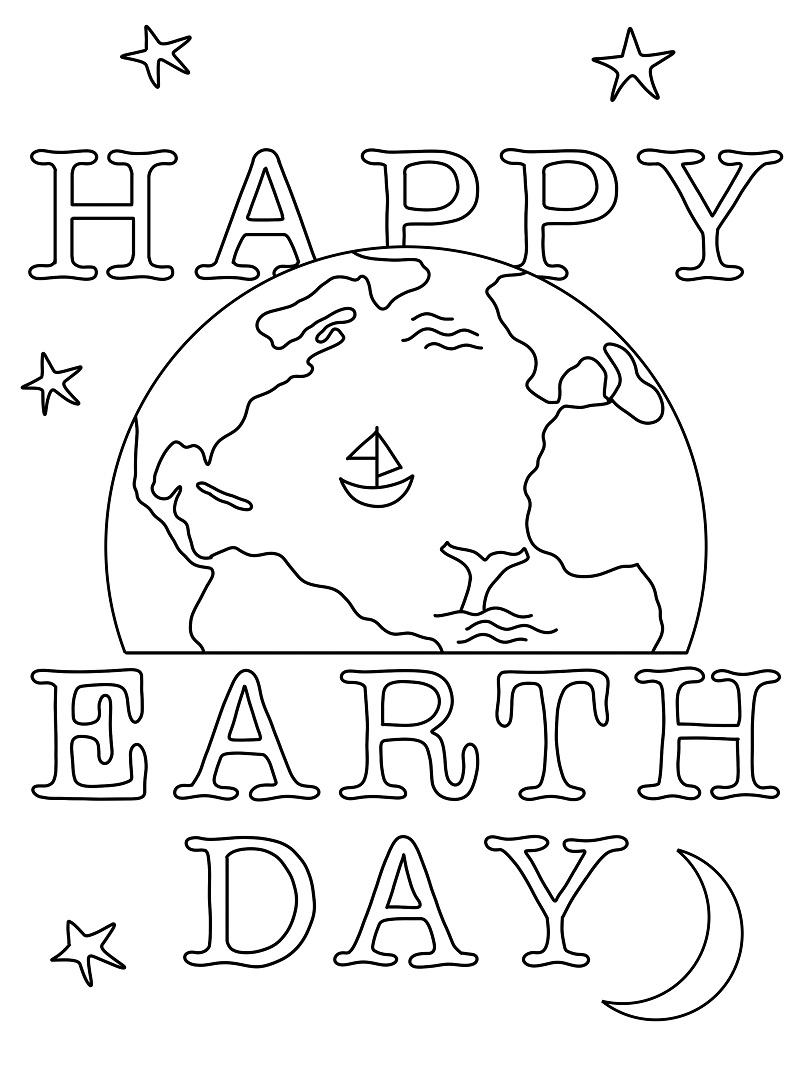 Top 20 Printable Earth Day Coloring Pages Online Coloring Pages